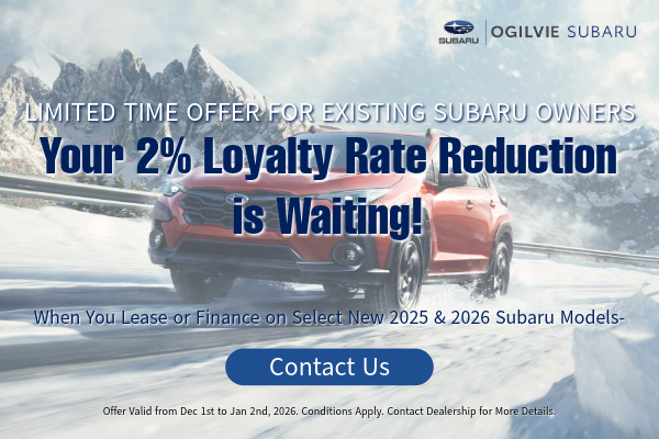 Ogilvie Subaru: New & Used Subaru Dealership | Ottawa, ON.